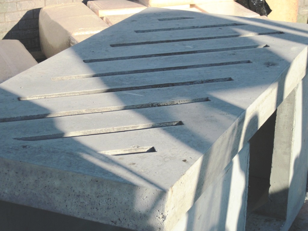 Diagonal Cattle Race Slat - Wolfenden Concrete
